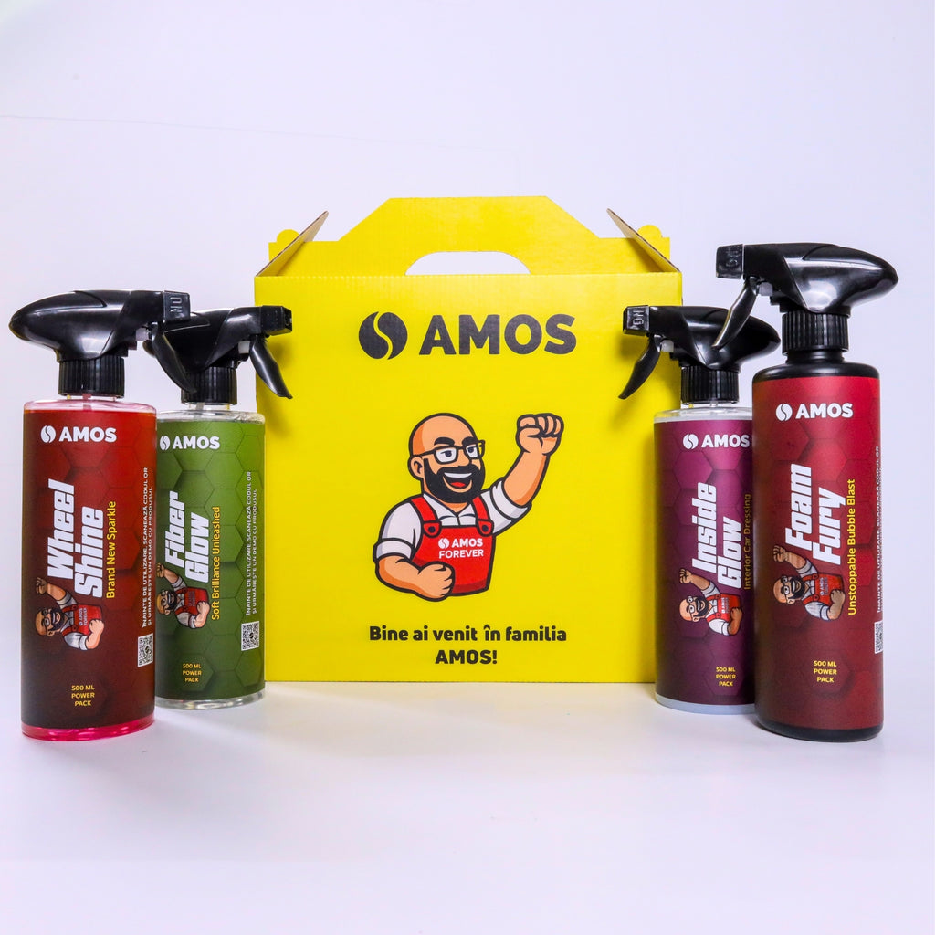 AMOS Wheel Shine – curățare și îngrijire jante 500 ml - PTC Auto